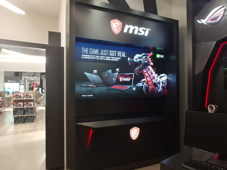 MSI – Display Fixtures – Blackvine