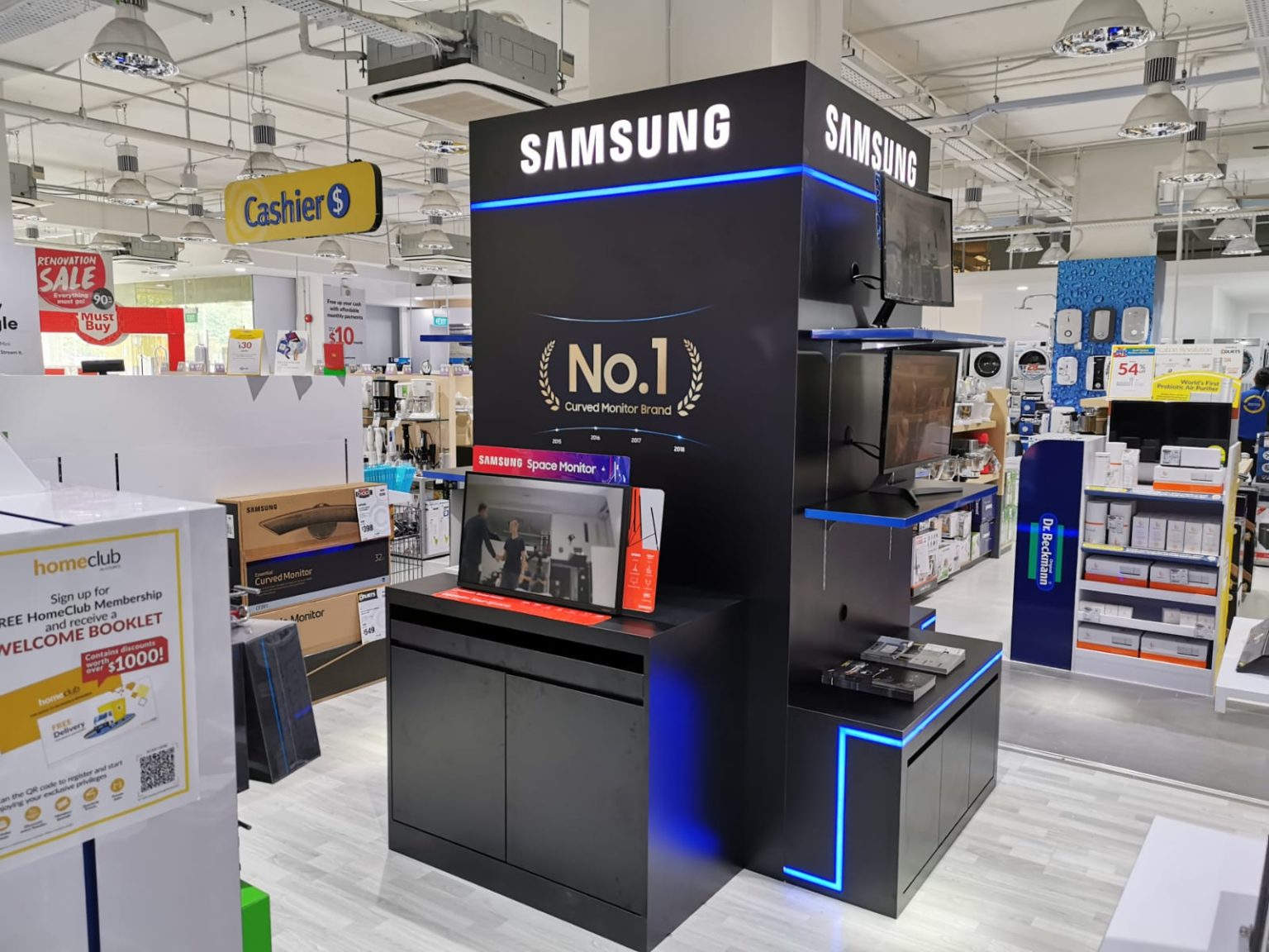 Samsung – Display Fixtures – Blackvine